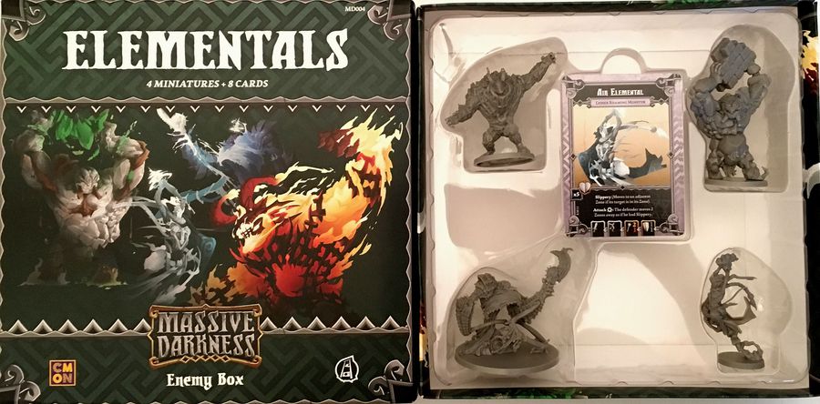 Massive Darkness: Elementals Expansion – No Regret Games