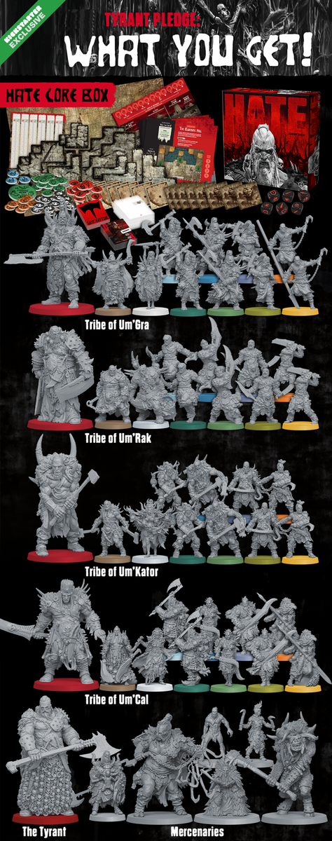 Hate Kickstarter Exclusive Complete Bundle No Regret Games