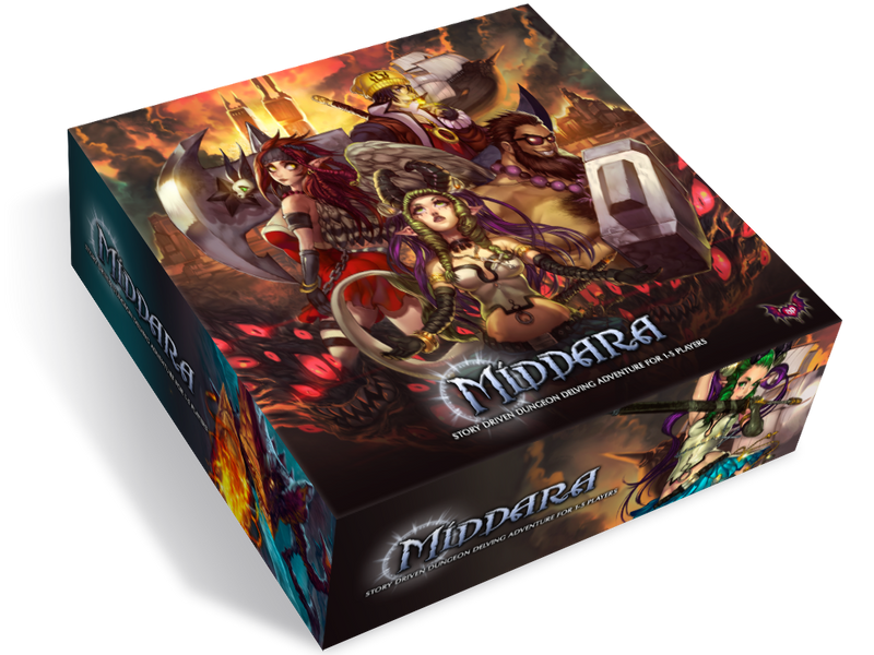 Middara Kickstarter Pre-Order – No Regret Games