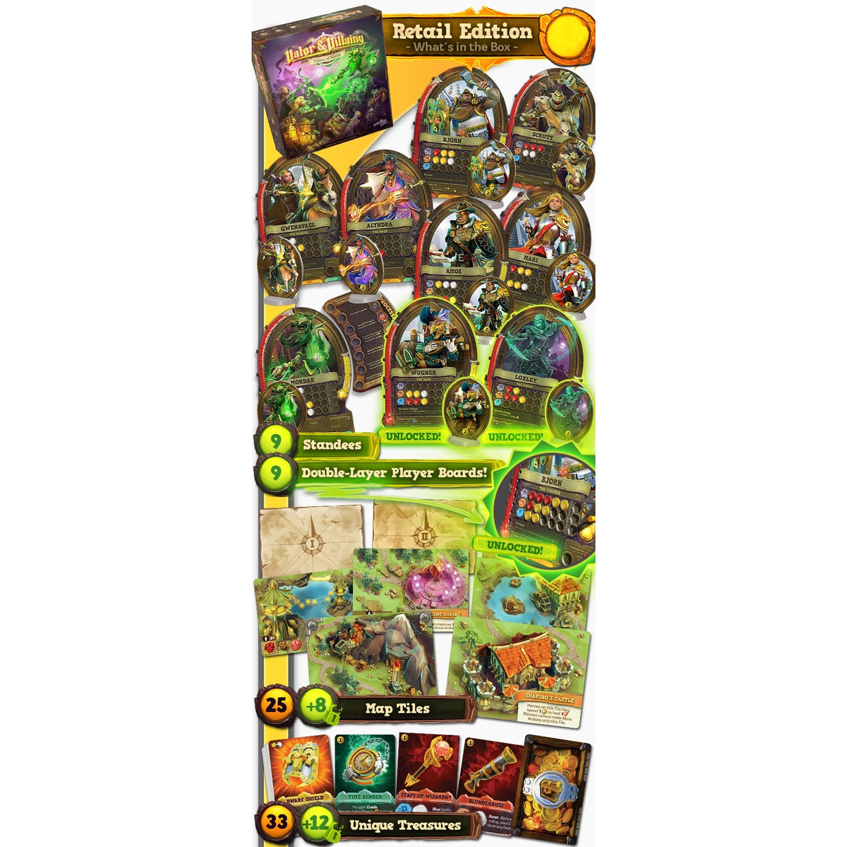 Valor & Villainy: Minions of Mordak - Deluxe Edition – No Regret Games